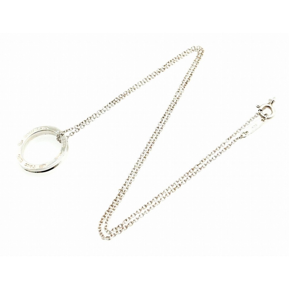 Tiffany & Co. | Bags | Tiffany Co Interlocking Circle Pendant Necklace ...